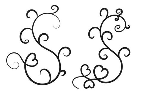 Girly Swirls Vector Art Icons And Graphics For Free Download