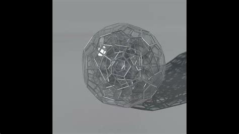 3d Visualization Of 4d Regular Polytope 120cell Youtube