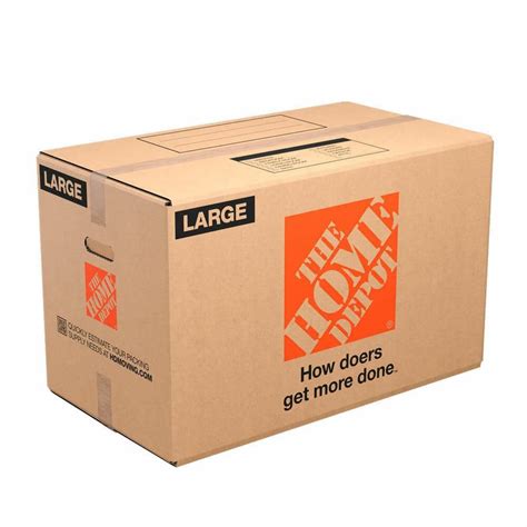 The Home Depot 27 In L X 15 In W X 16 In D Large Moving Shipping And