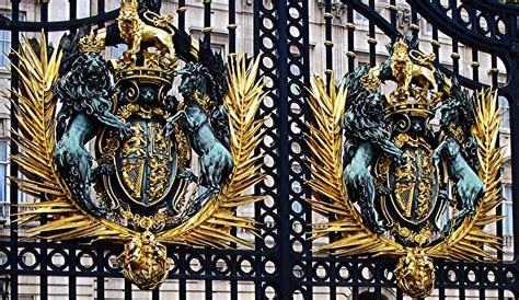 Stock Pictures Britains Royal Emblem And Sketch