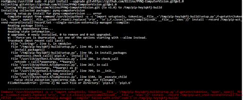 pynq z1 can t install computervision with pip3 · issue 9 · xilinx pynq