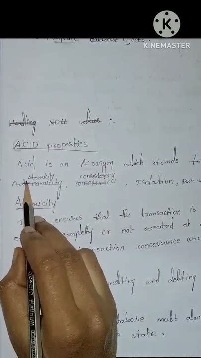 Transaction Database Management Systemdbmsjntuh R18 Telugu