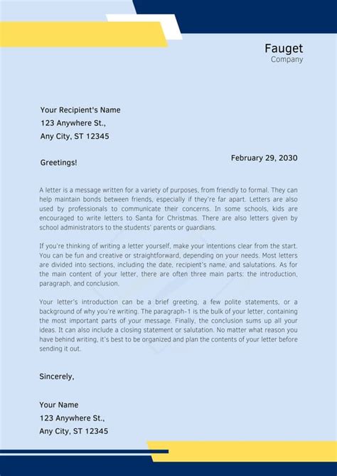 Page 13 Free Customizable Professional Letterhead Templates Canva