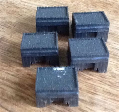 Peco N Gauge Buffer Stops Sleeper Built Type X5 541879640 Peco N Gauge Buffer Stops Sleeper Built Type X5 541879640
