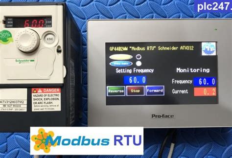 Hmi Proface And Plc Omron Rs232 Connection