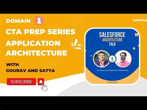 Episode 4 Application Architecture With Gourav Sood And Satya Awadhare Salesforce Architecture