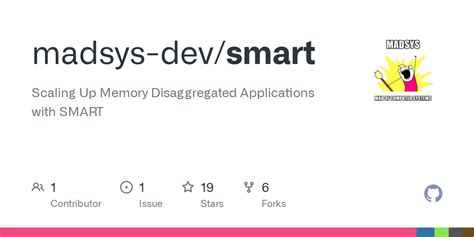 GitHub Madsys Dev Smart Scaling Up Memory Disaggregated Applications With SMART