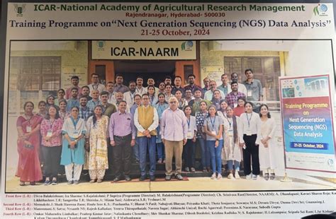 Dr Thota Soujanya On Linkedin Nextgenerationsequencing Ngs Dataanalysis Agriculturalresearch…