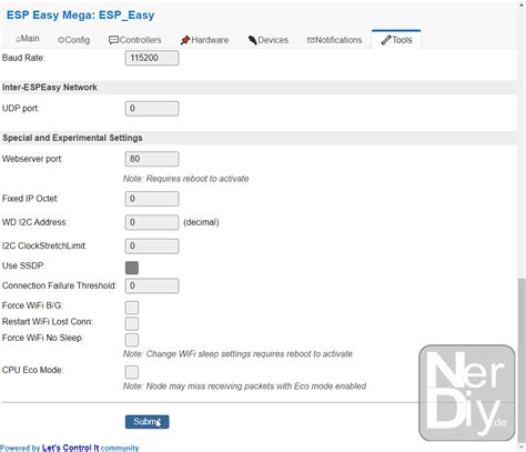 Howto Espeasy Configure Mqtt Server And Subscribe To Topics Nerdiy De Diy Electronics