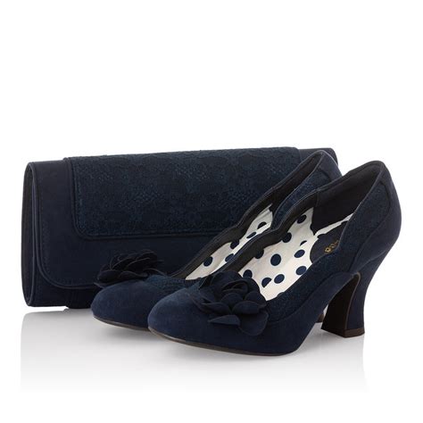 Chrissie Navy Ruby Shoo