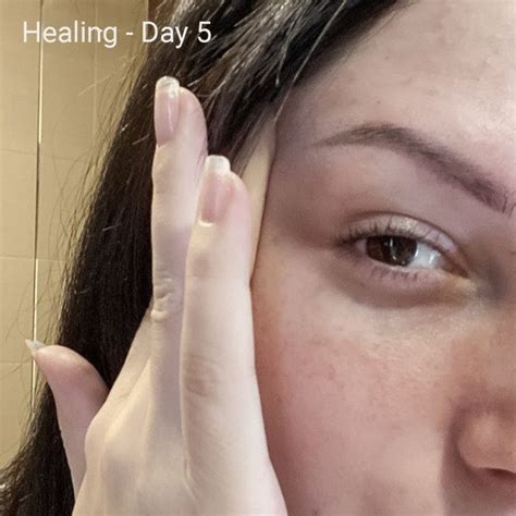 Powder Brows Healing Process Full Day By Day Overview Pmuhub
