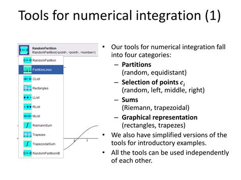 Ppt Numerical Integration With Geogebra In High School Powerpoint Presentation Id1108032