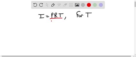Solved The Formula For Simple Interest Is I Prt Where Interest I