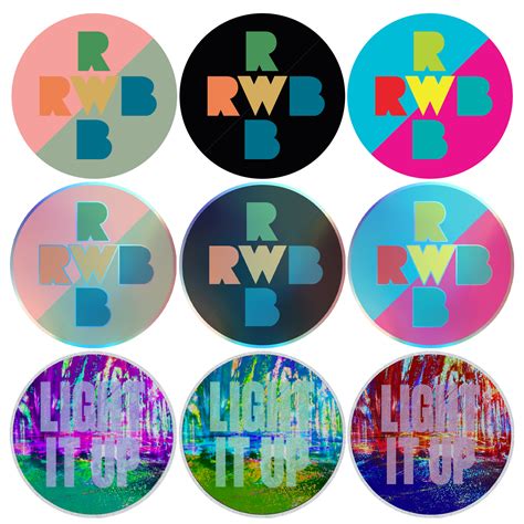 Sticker Bundle Multipack Red Wanting Blue Online Store