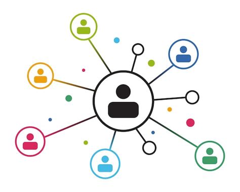 Premium Vector Vector People Connecting Social Network