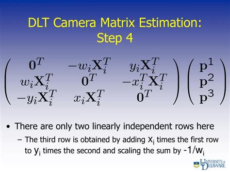 Ppt Camera Calibration Powerpoint Presentation Free Download Id5082089