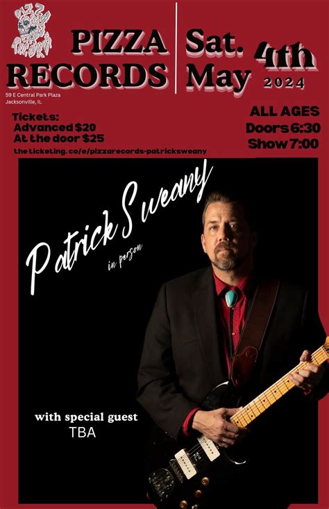 Patrick Sweany At Pizza Records Jacksonville Il