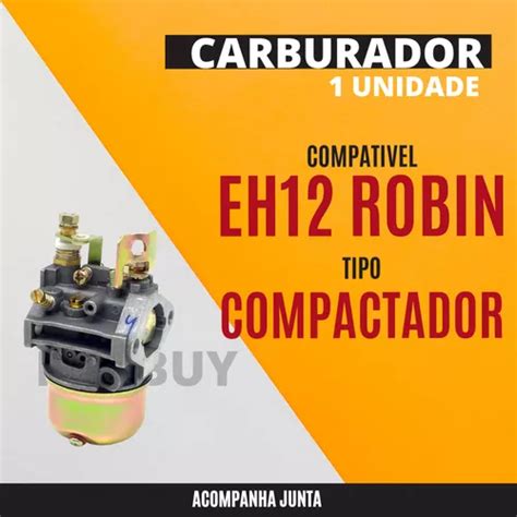 Carburador Motor Compactador De Solo Eh12 Robin à Venda Em São Paulo