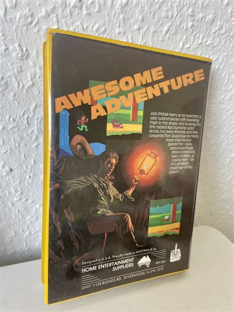 Atari VCS Pitfall II Scans Dump Download Screenshots Ads Videos Catalog