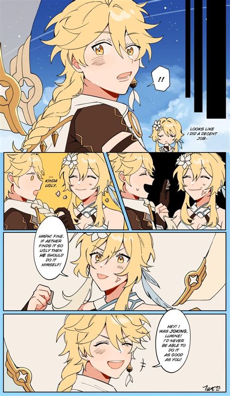 Genshin Impact Lumine V Aether Kh M Ph M I Quan H V C U Chuy N Th V C A Hai Nh N V T Ch Nh