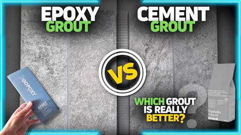 Epoxy Vs Cement Grout The Ultimate Showdown Youtube