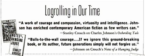 Logrolling In Our Time…