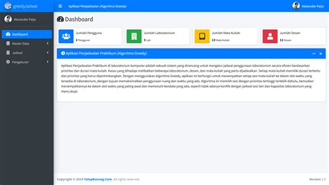 Aplikasi Penjadwalan Lab Komputer Algoritma Greedy Menggunakan PHP Dan MySQLi
