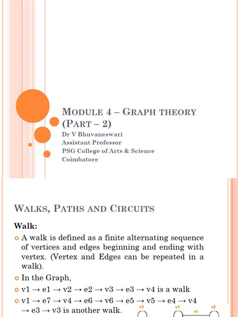 Module 4 Graph Theory Part 2 Pdf Theoretical Computer Science Combinatorics