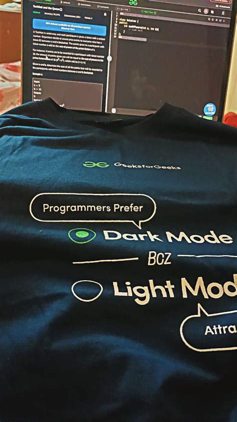 kishan shaw on linkedin geeksforgeeks codeachievement techjourney programming tshirtjoy…
