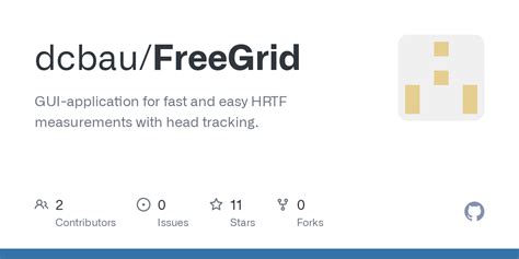 GitHub Dcbau FreeGrid GUI Application For Fast And Easy HRTF Measurements With Head Tracking