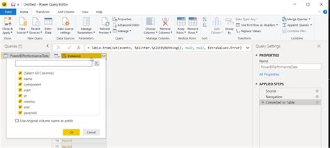 Solved Load Performance Analyzer Datajson Into Power Bi Microsoft