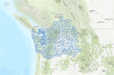 Washington 5th Level Huc Watersheds Data Basin