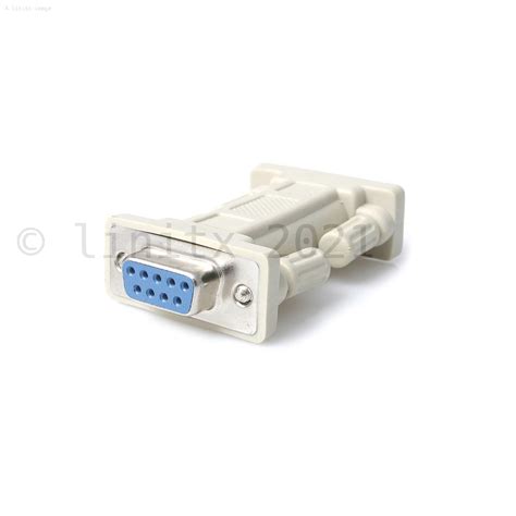 Ablytech Null Modem Male To Female Db9 Adapter