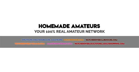 Homemade Amateurs