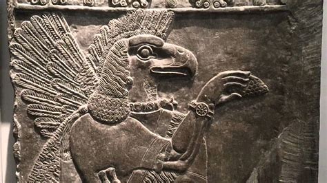 Eagle Protective Spirit Assyrian 865 860 Bc Nimrud Temple Ninurta British Museum Youtube
