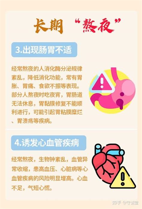 长期熬夜会对身体造成哪些危害？ 知乎