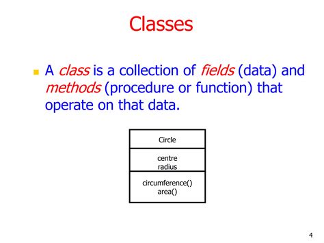 Class And Object Ppt