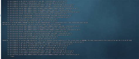 部署时 启动fe报错 Je 18313 Problem Closing Transaction 27 安装部署与监控