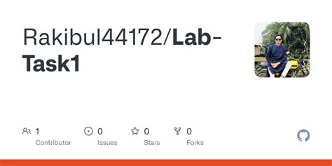 GitHub Rakibul44172 Lab Task1