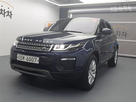 랜드로버 레인지로버 이보크 · 디젤 · 경기 매물번호23864004 Kb차차차