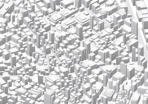上空から見た大都市のビル群の景観のイラスト素材 239784716 イメージマート