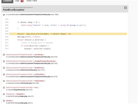 Impossible To Access Customer Service After Setting Up Imap V171 General Topics