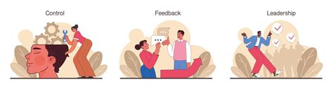 premium vector delegation set task assignment and control leader or