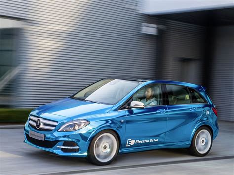 메르세데스 벤츠 B 클래스 전기 드라이브 컨셉 자동 Hd 배경 화면 05시사