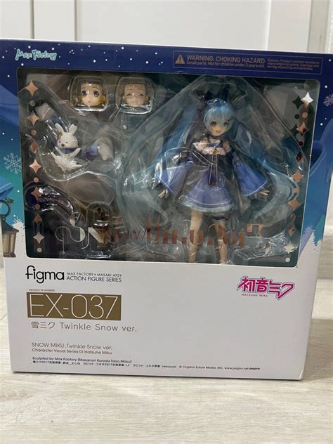 Figma Ex Snow Miku Twinkle Snow Ver Hatsune Vocaloid Hobbies Toys Toys Games On