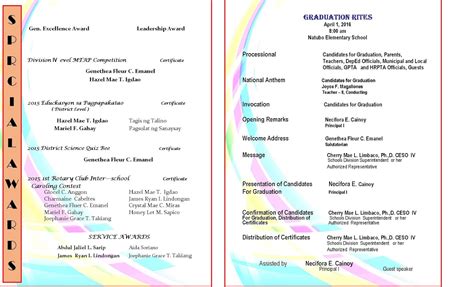 Graduation Ball Program Flow Philippines At Vicki Burns Blog