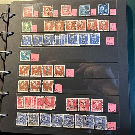 Se Produkter Som Liknar Sverige Stämplad Samling 30 På Tradera