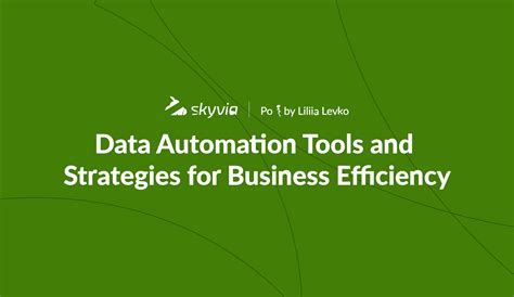 Data Automation Tools — Benefits Challenges And Top Solutions
