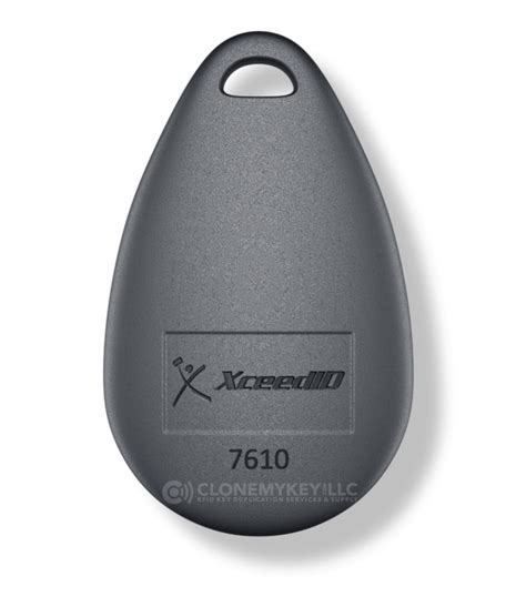 Copy Your Xceedid 7610 Key Fob Oldest Rfid Duplication Service