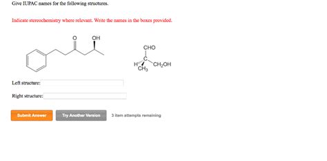 solved give iupac name for the following structures indicate 1